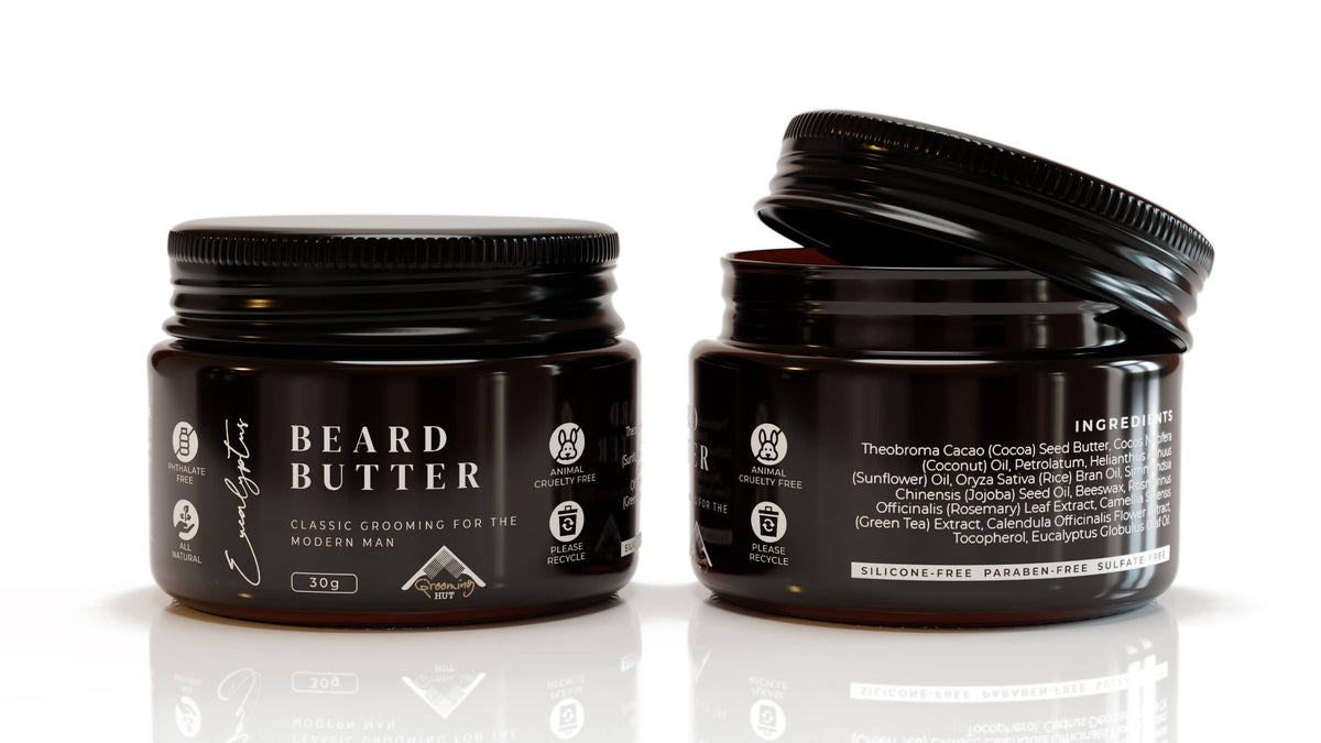 Organic Beard Butter - Moisturize & Hydrate Your Beard | Grooming HUT